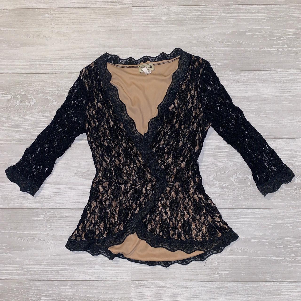 Vintage 90’s vampire blouse 🥀 Made in the USA by the... - Depop