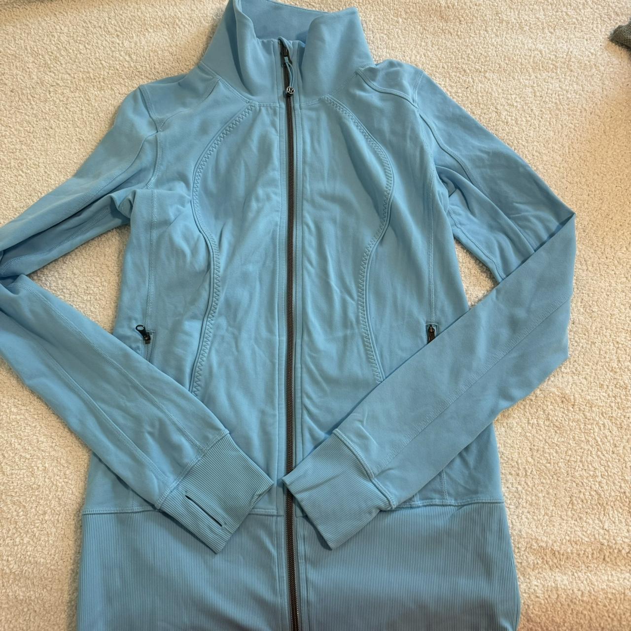 Lululemon scuba jacket #lululemon #scuba #blue... - Depop