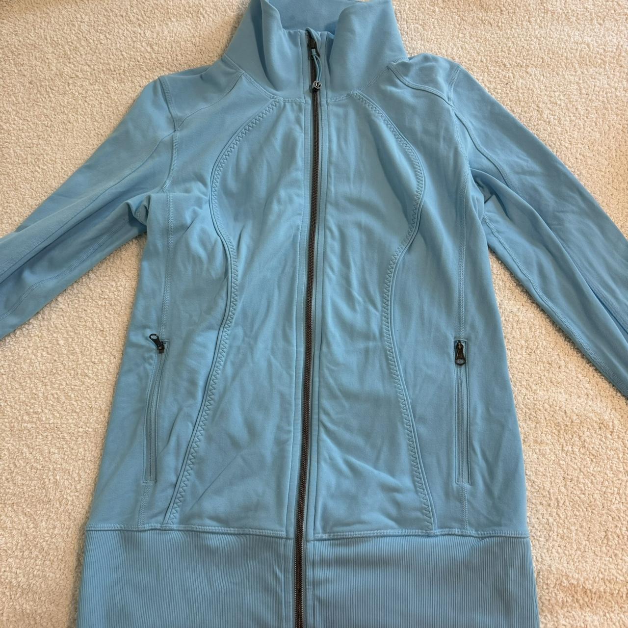 Lululemon scuba jacket #lululemon #scuba #blue... - Depop