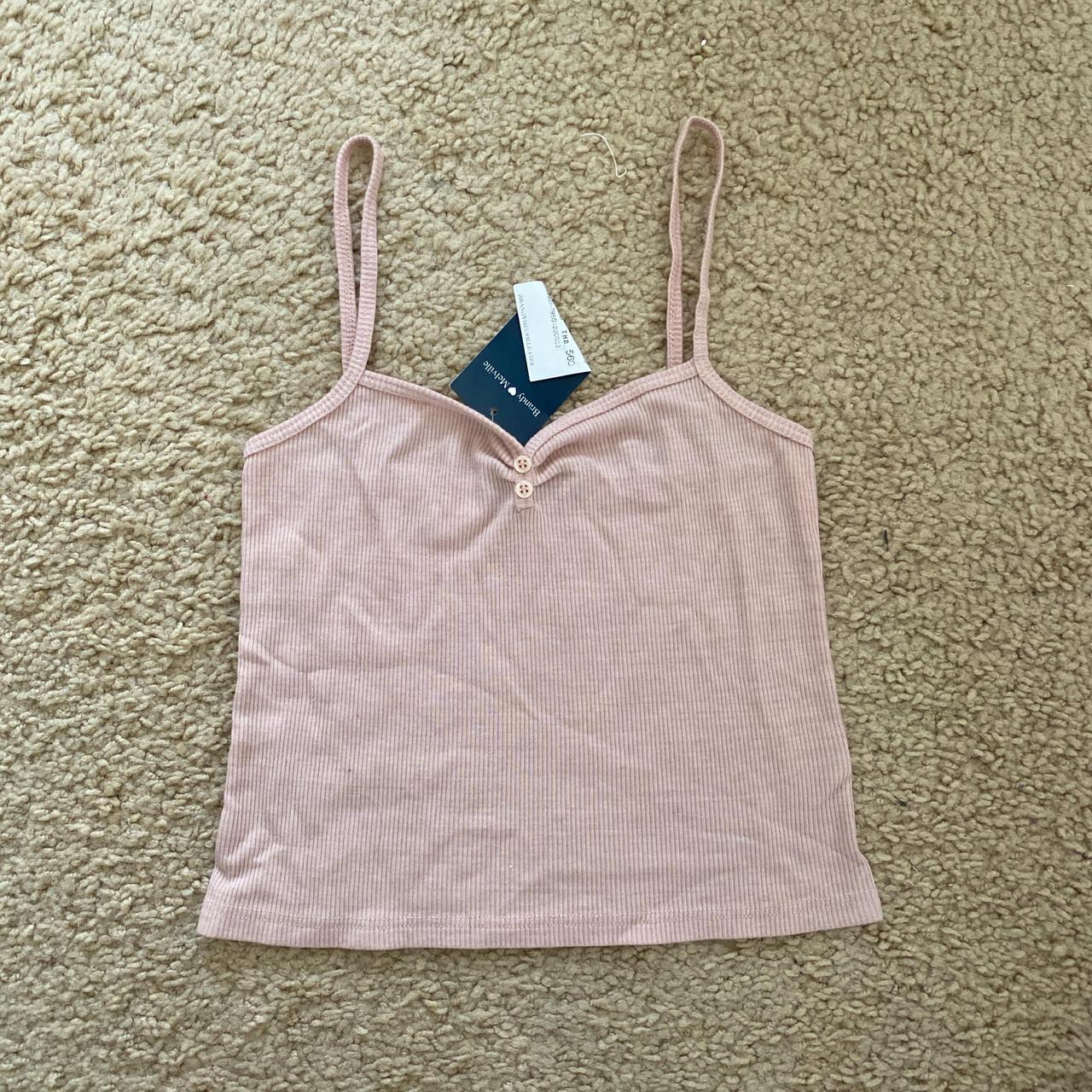 Brandy melville pink tank - Depop