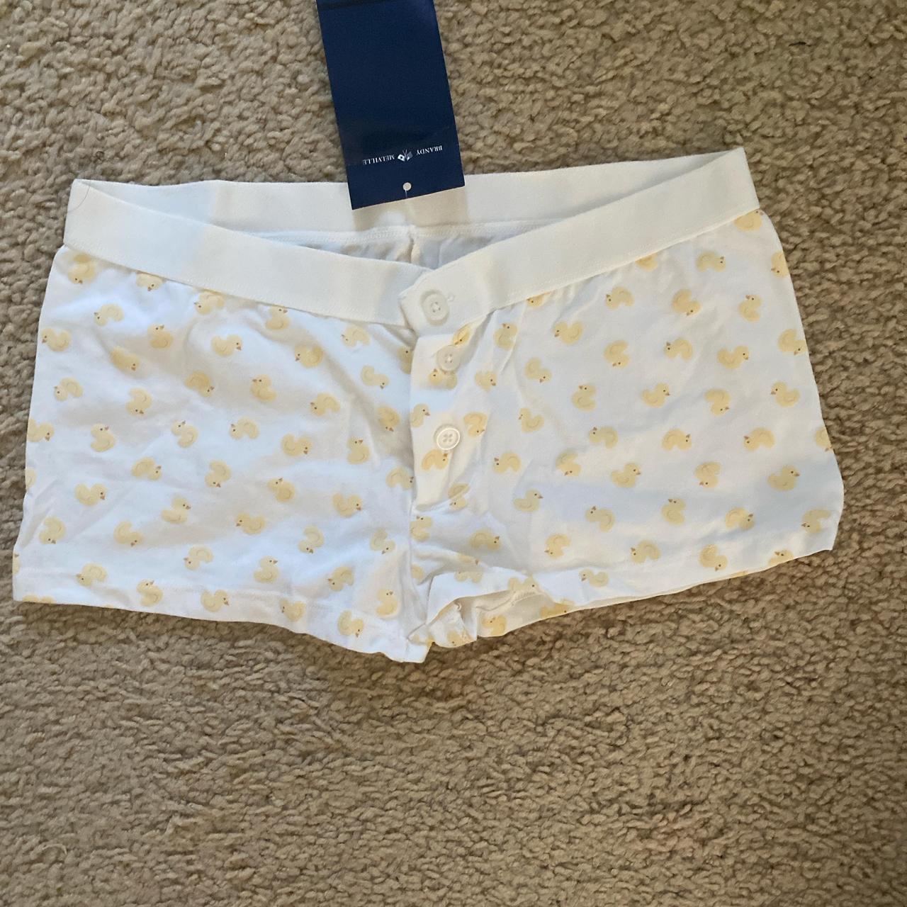 Brandy Melville duck boy shorts underwear - Depop
