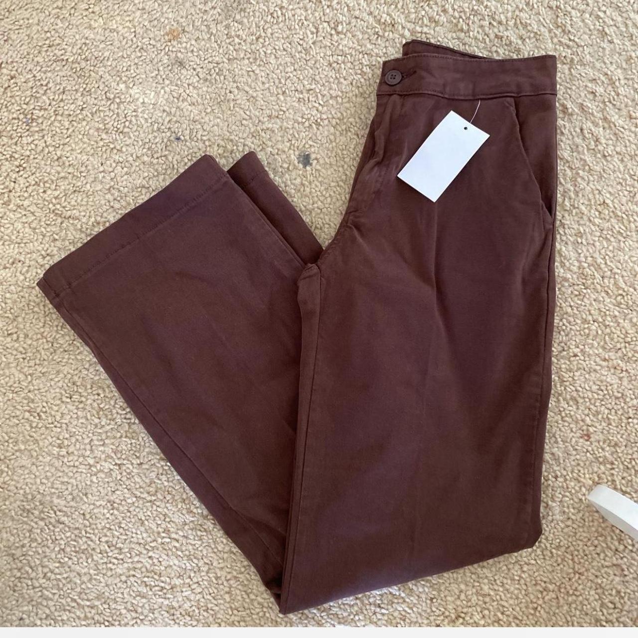 Brandy melville brown jada pants | Depop