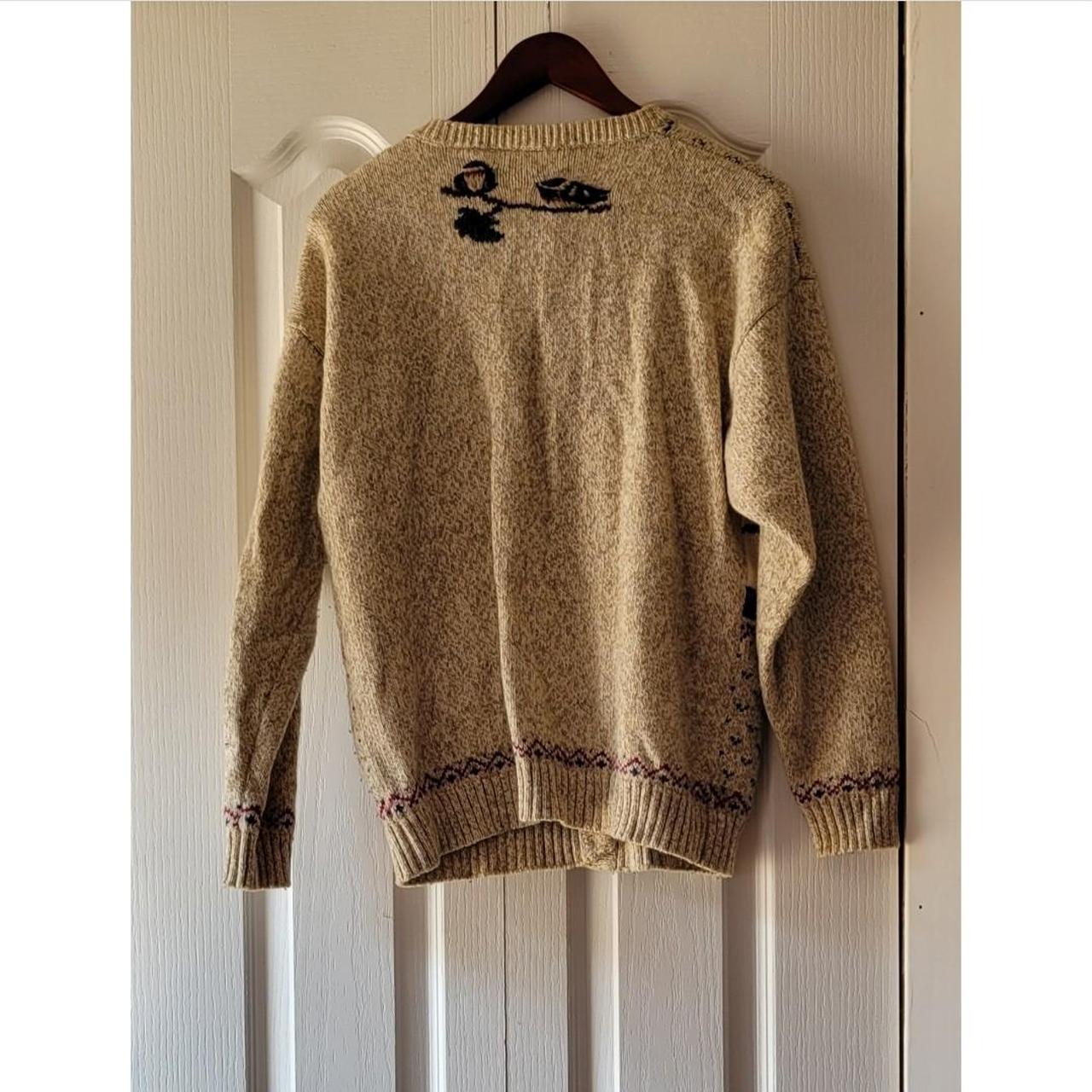 Northern Reflections Cardigan, Vintage Fair Isle... - Depop