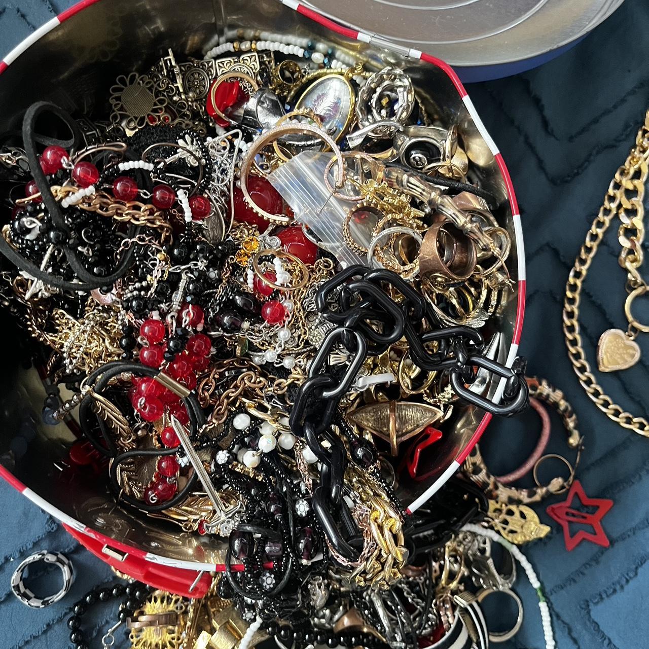 RANDOM 10pcs JEWELRY LOT - Assortment of random... - Depop