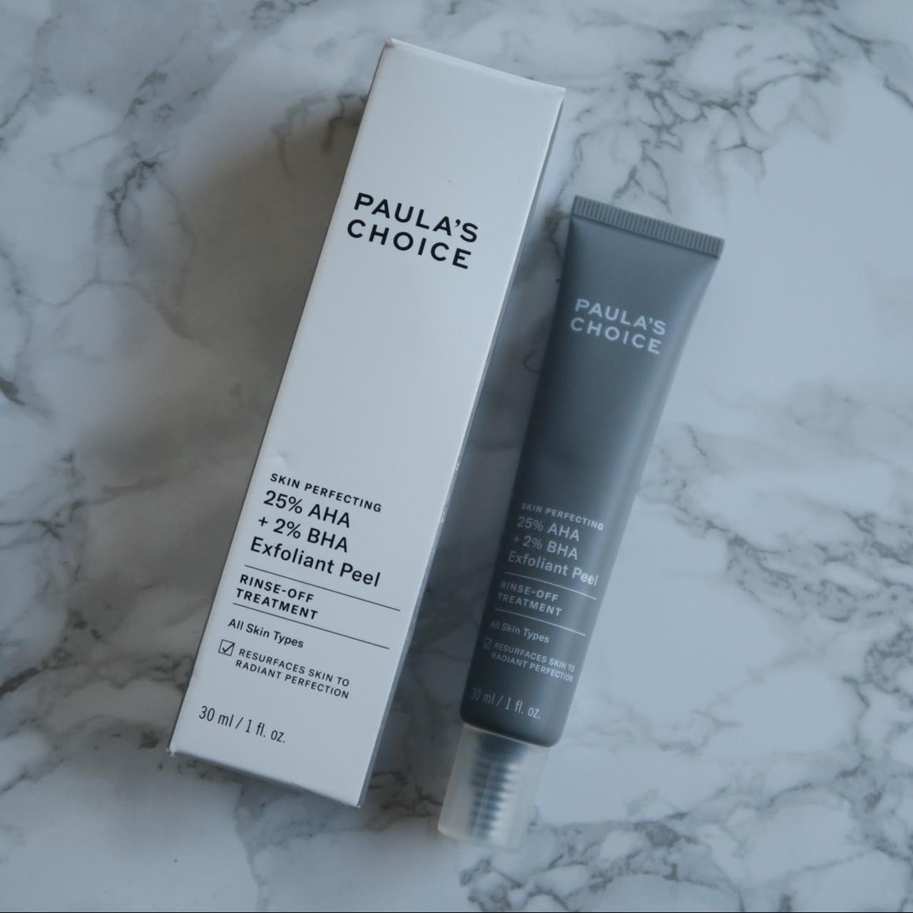 Paula's Choice 25% AHA + 2% BHA Exfoliant Peel Rinse... - Depop