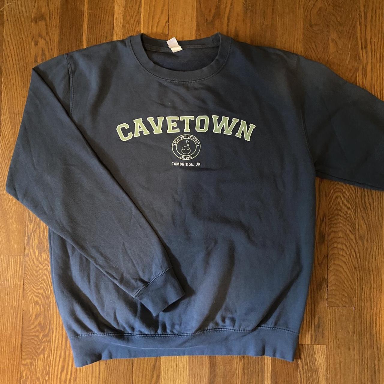 Cavetown Lemon Boy University varsity sweater barely... - Depop