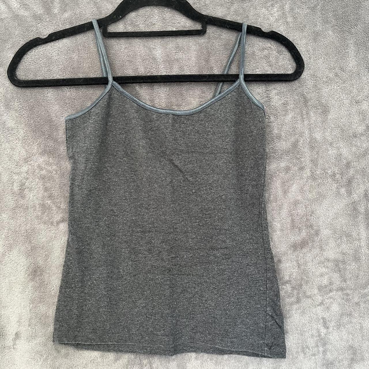 comfy grey cami 🩶 perfect for layering and as... - Depop