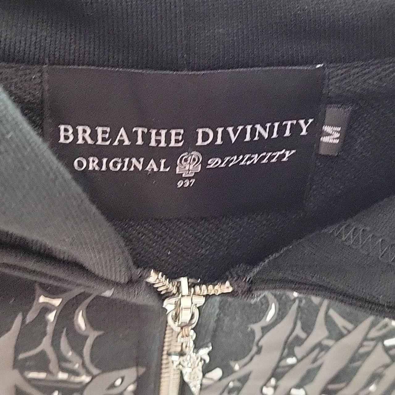 Breathe Divinity hooded jacket size Medium Pit to... | Depop