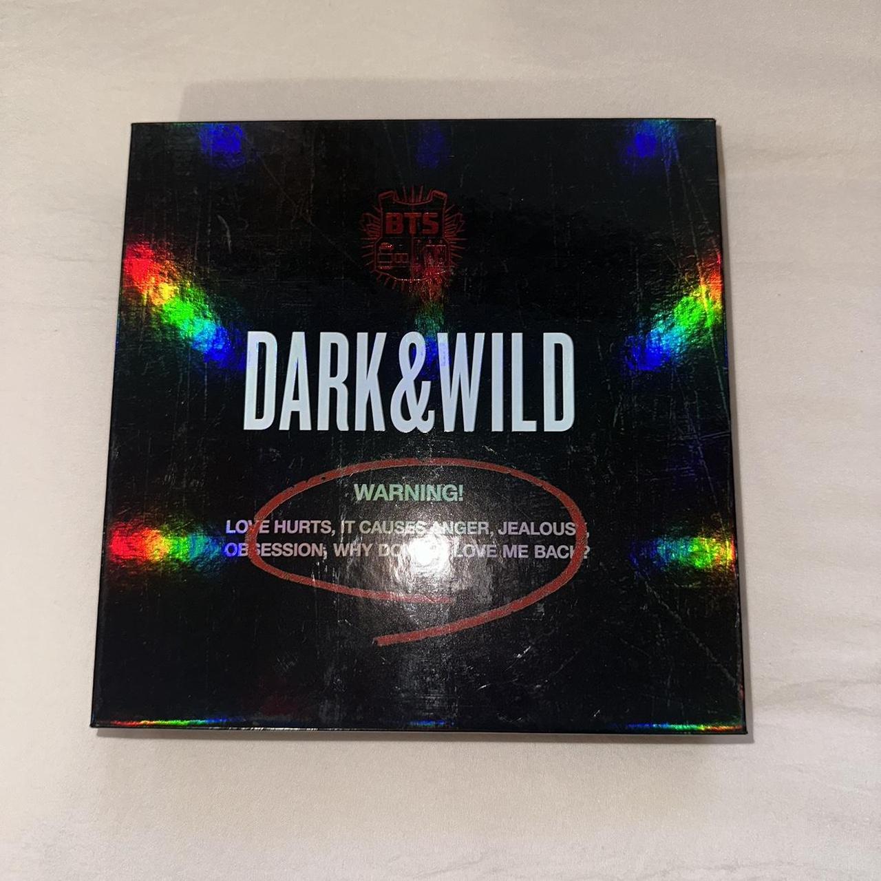 dark & wild album + yoongi photocard + group... - Depop