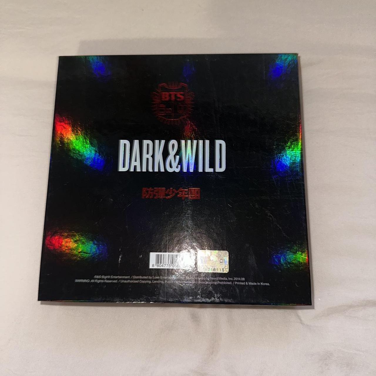 dark & wild album + yoongi photocard + group... - Depop
