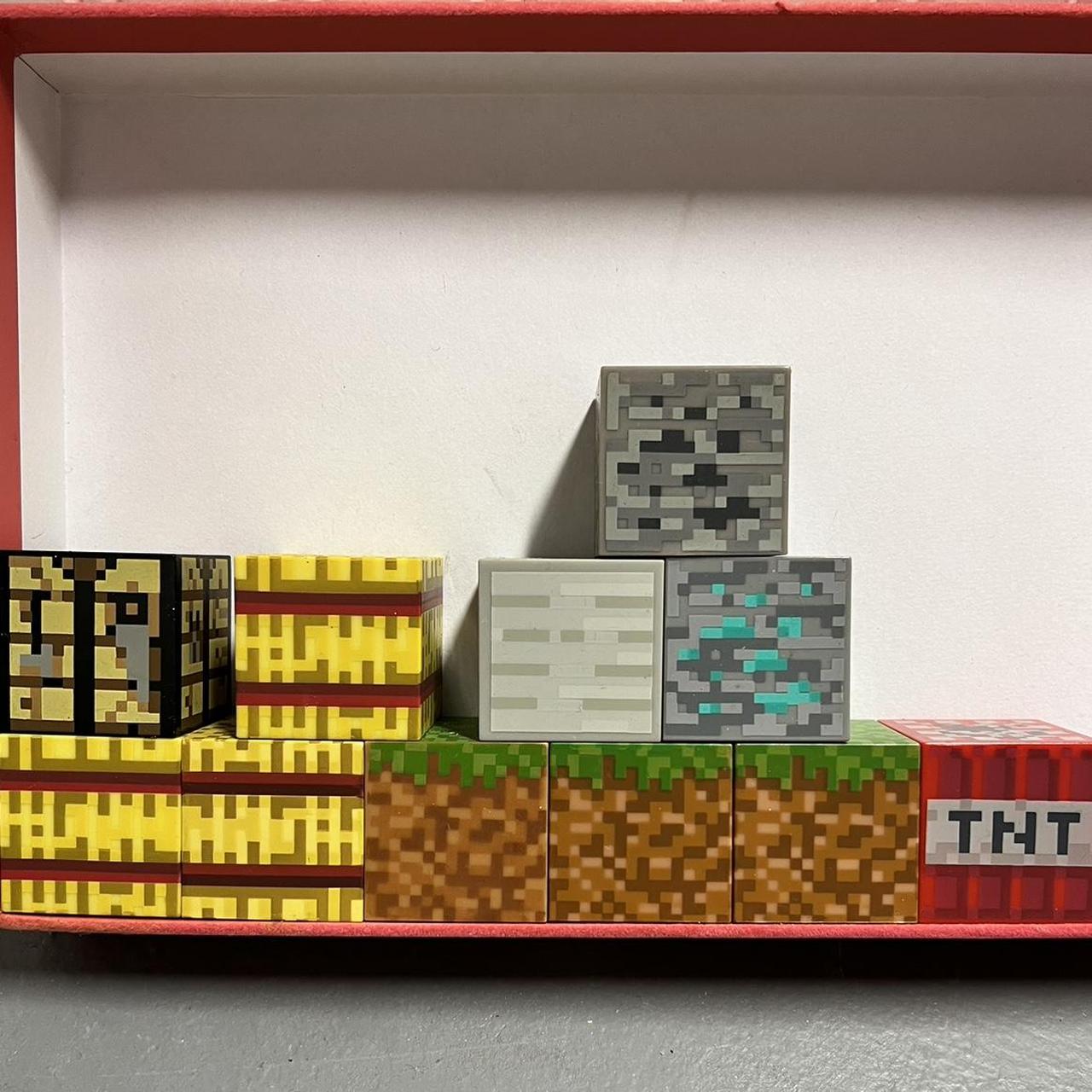 assorted minecraft blocks - comes with bed and anvil... - Depop