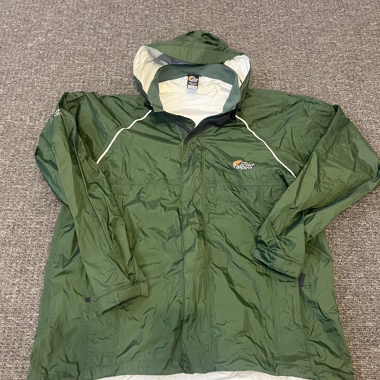 Lowe Alpine coat showerproof ripstop material... - Depop