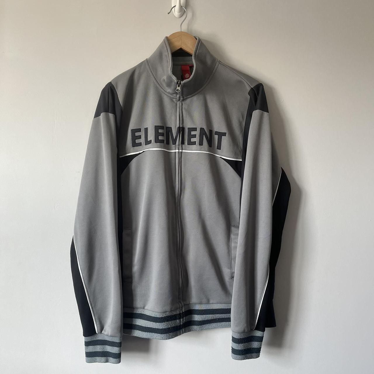 Element Zip Up Track Jacket Front branding great... - Depop