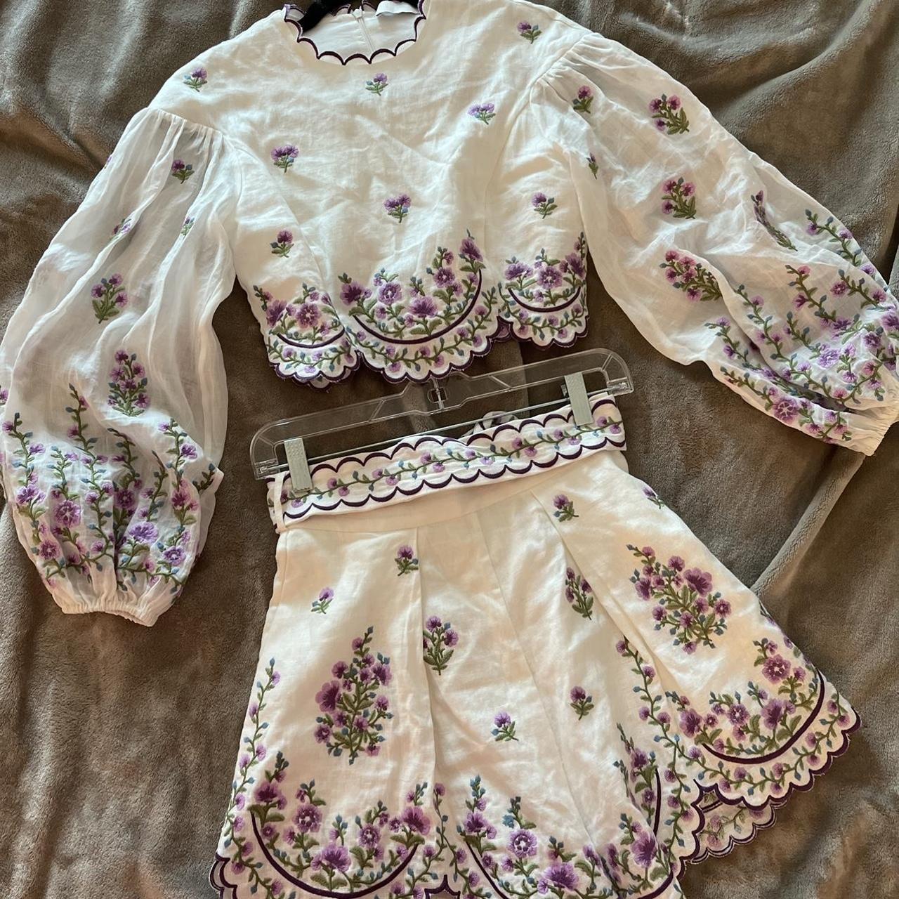 Brand new zimmermann set. Only worn once. Brand new... - Depop