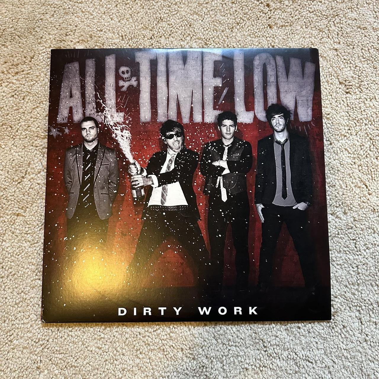 All Time Low Dirty Work vinyl record In great... - Depop