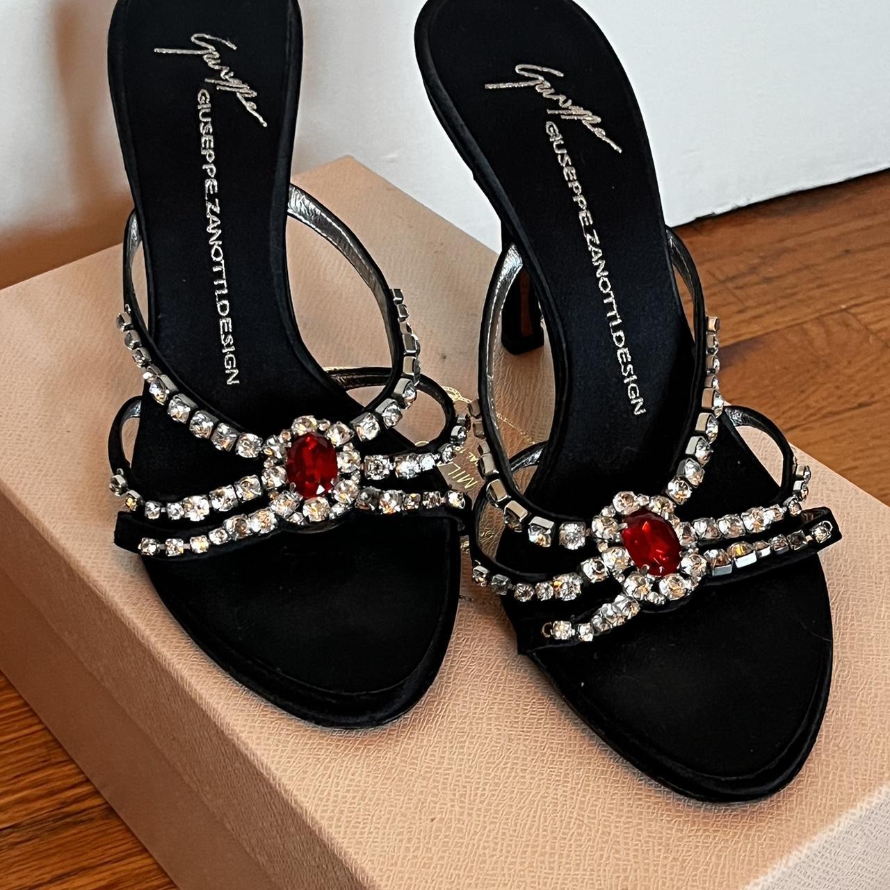 Giuseppe Zanotti crystal vampire pumps. Vintage and... | Depop