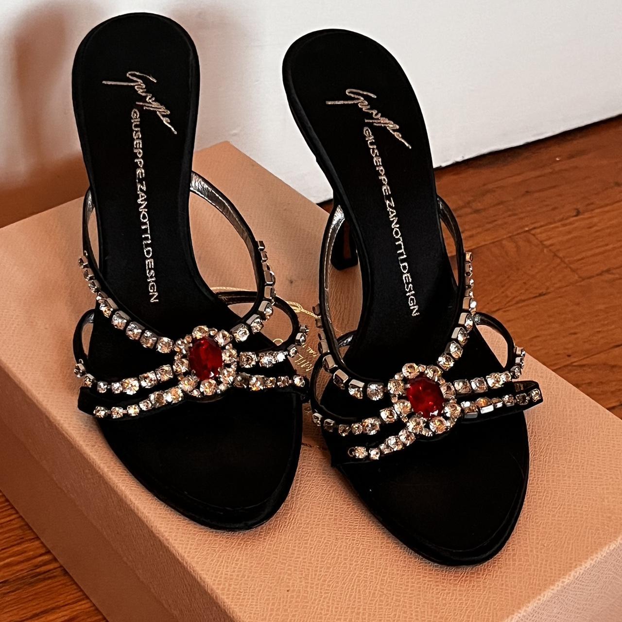 Giuseppe Zanotti crystal vampire pumps. Vintage and... | Depop