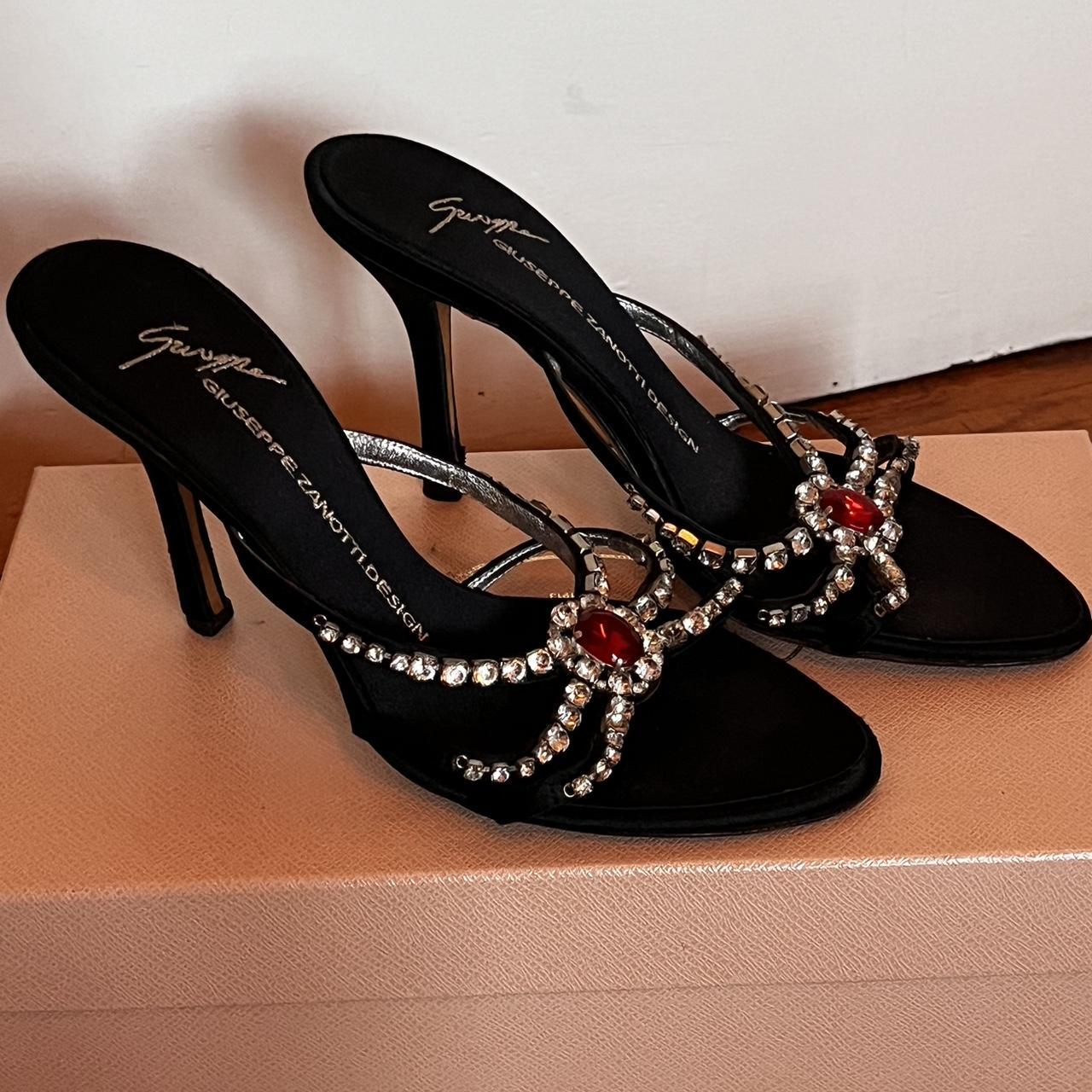 Giuseppe Zanotti crystal vampire pumps. Vintage and... | Depop