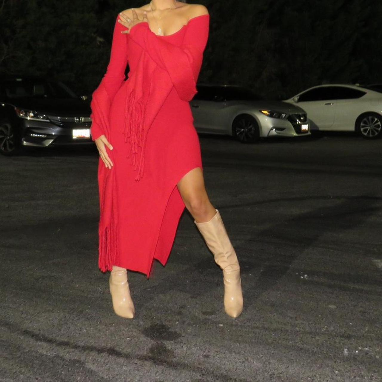 Leith Women's Red Dress | Depop