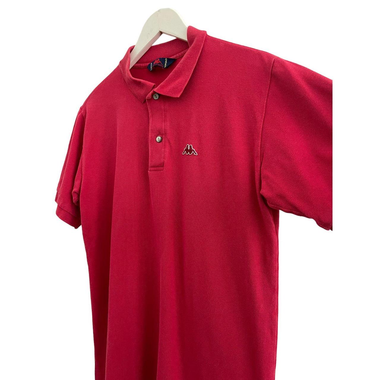 Kappa Men's Red Polo-shirts | Depop