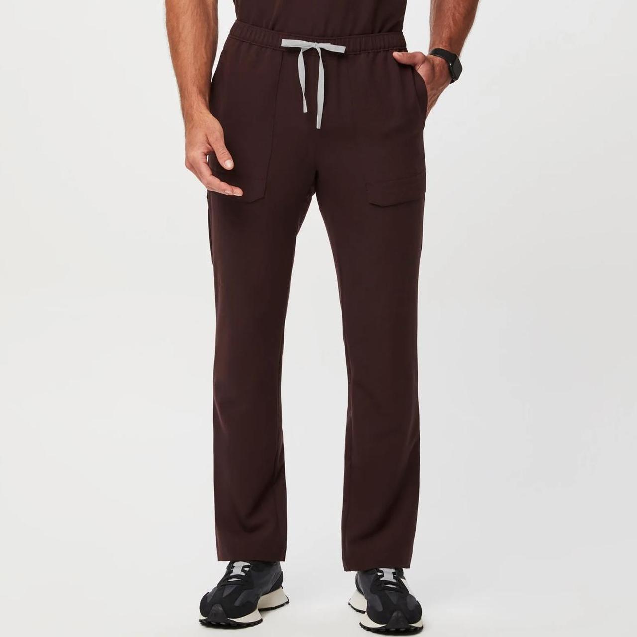 Figs Espresso brown Smith cargo scrub pants size S... | Depop