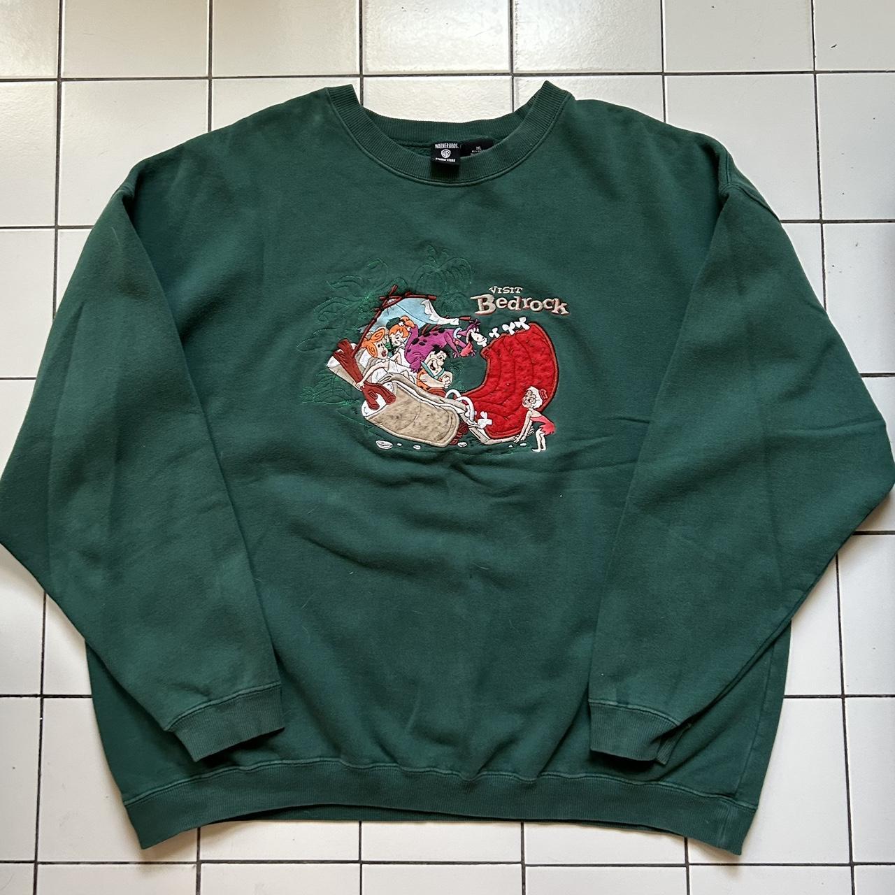 Vintage Flintstones crewneck Warners Studios store... - Depop