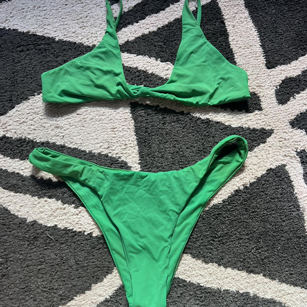 TOAST SWIM green bikini - Depop