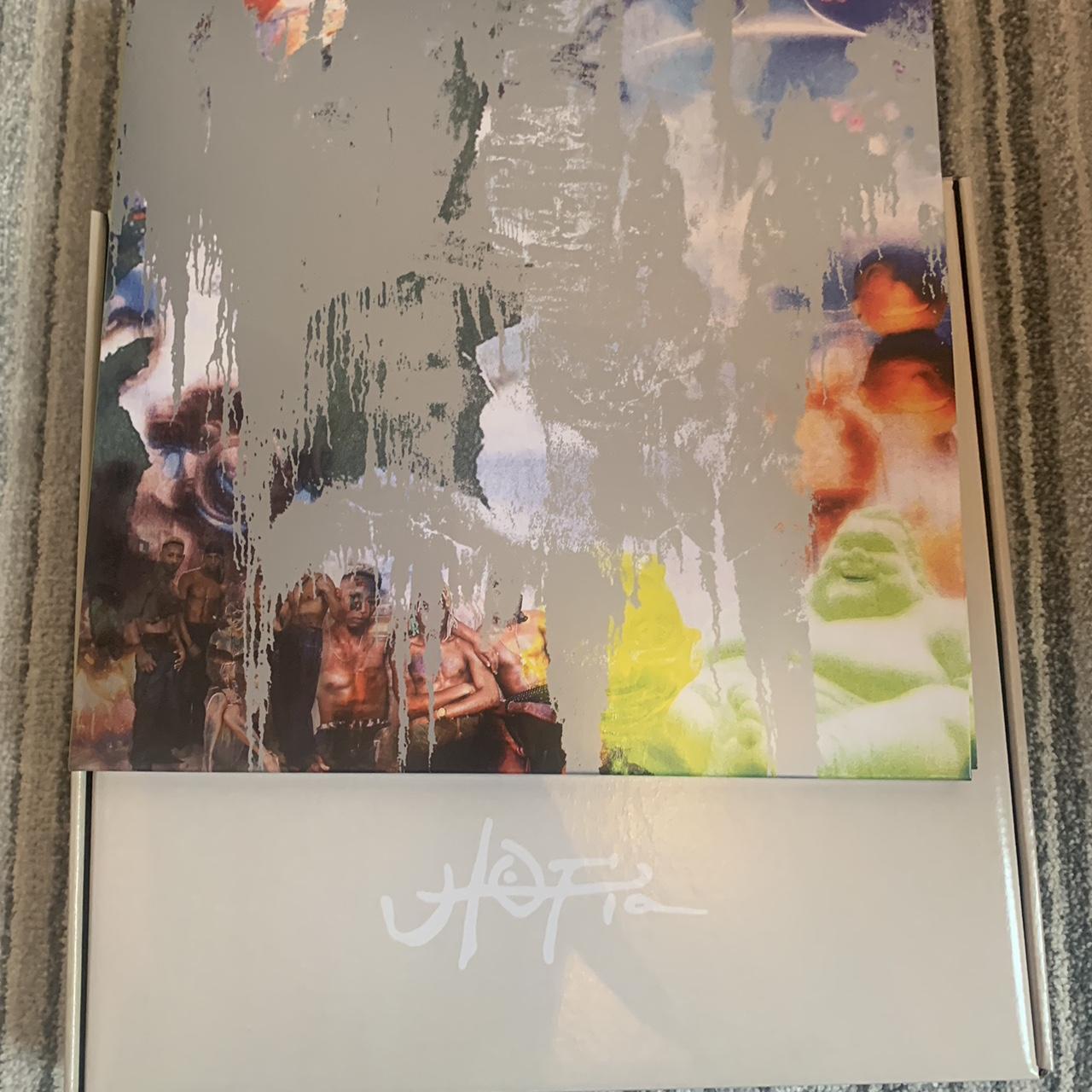 Travis Scott Utopia vinyl Clear/grey vinyl Comes in... - Depop