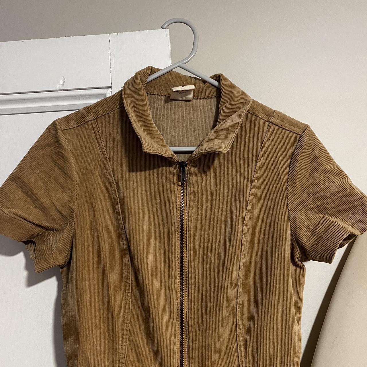 🌼 Insight tan cord overalls size small - these are... - Depop