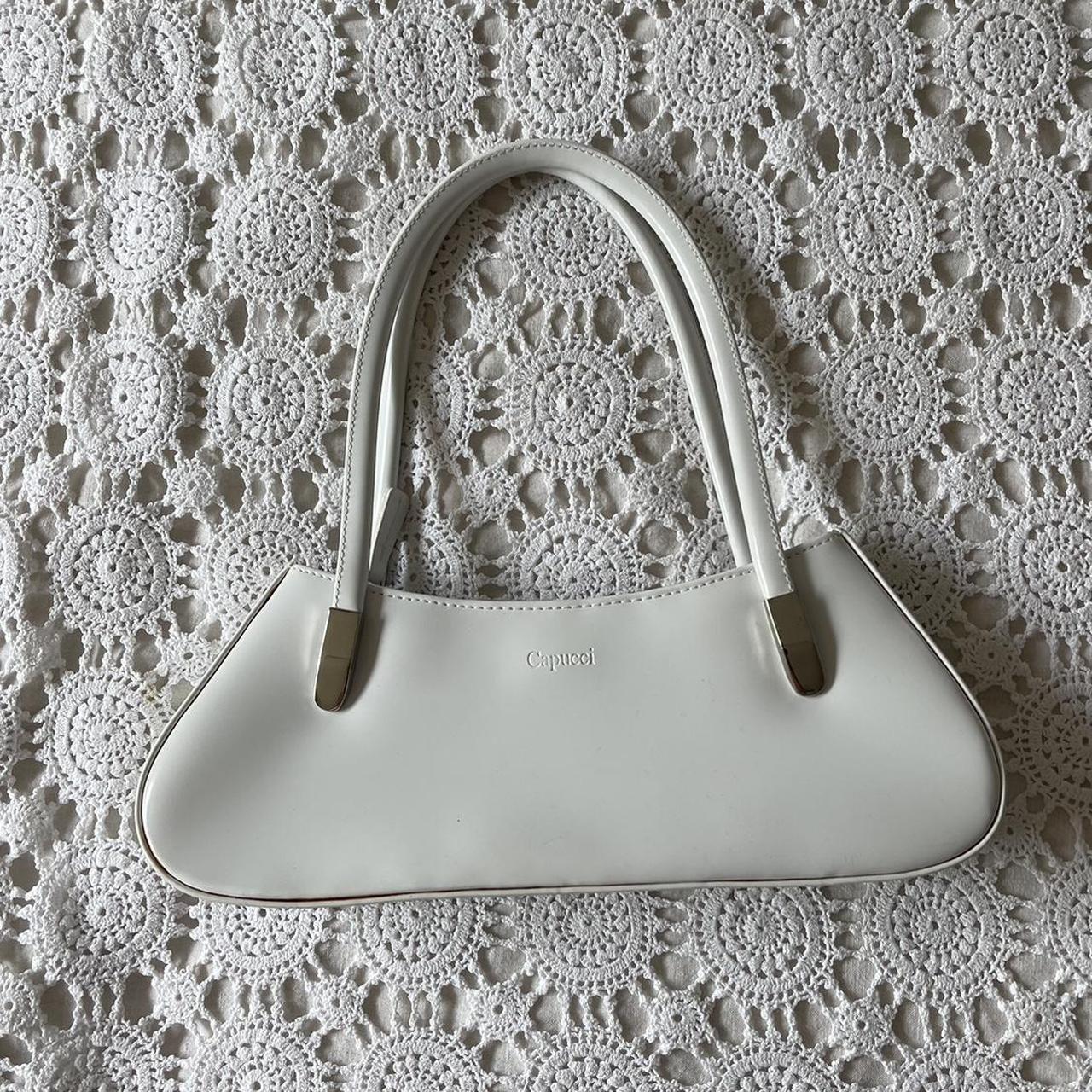 Robert Capucci mini white handbag she’s a cutieeee,... - Depop