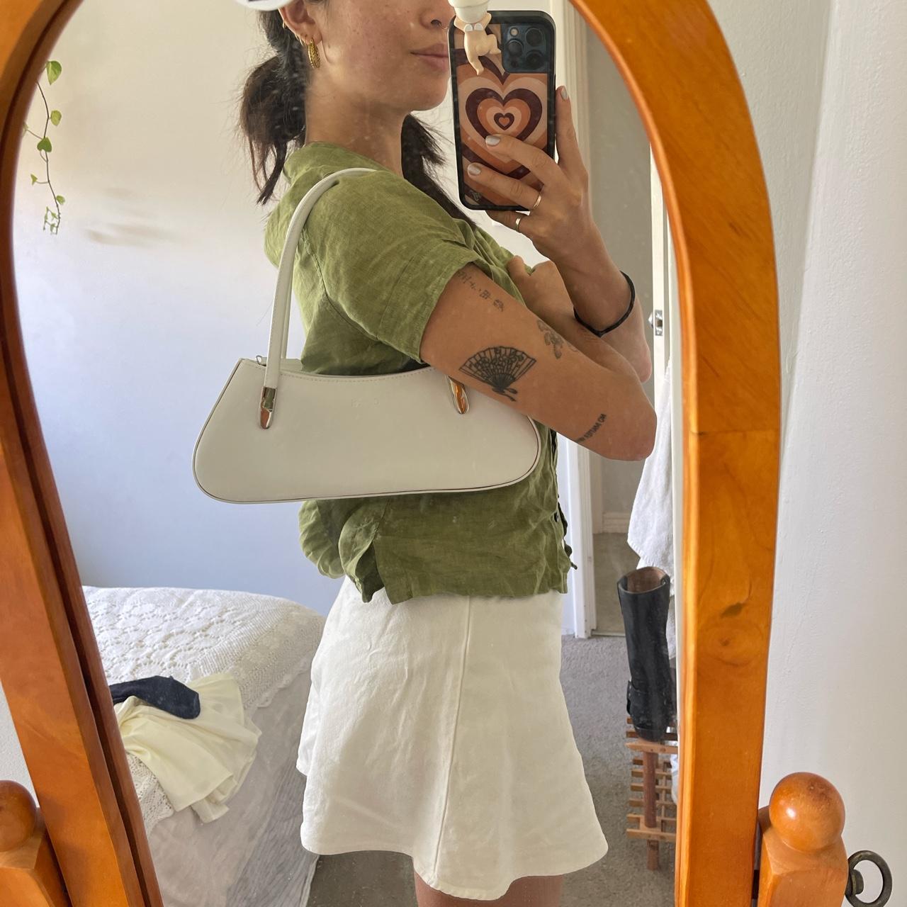 Robert Capucci mini white handbag she’s a cutieeee,... - Depop