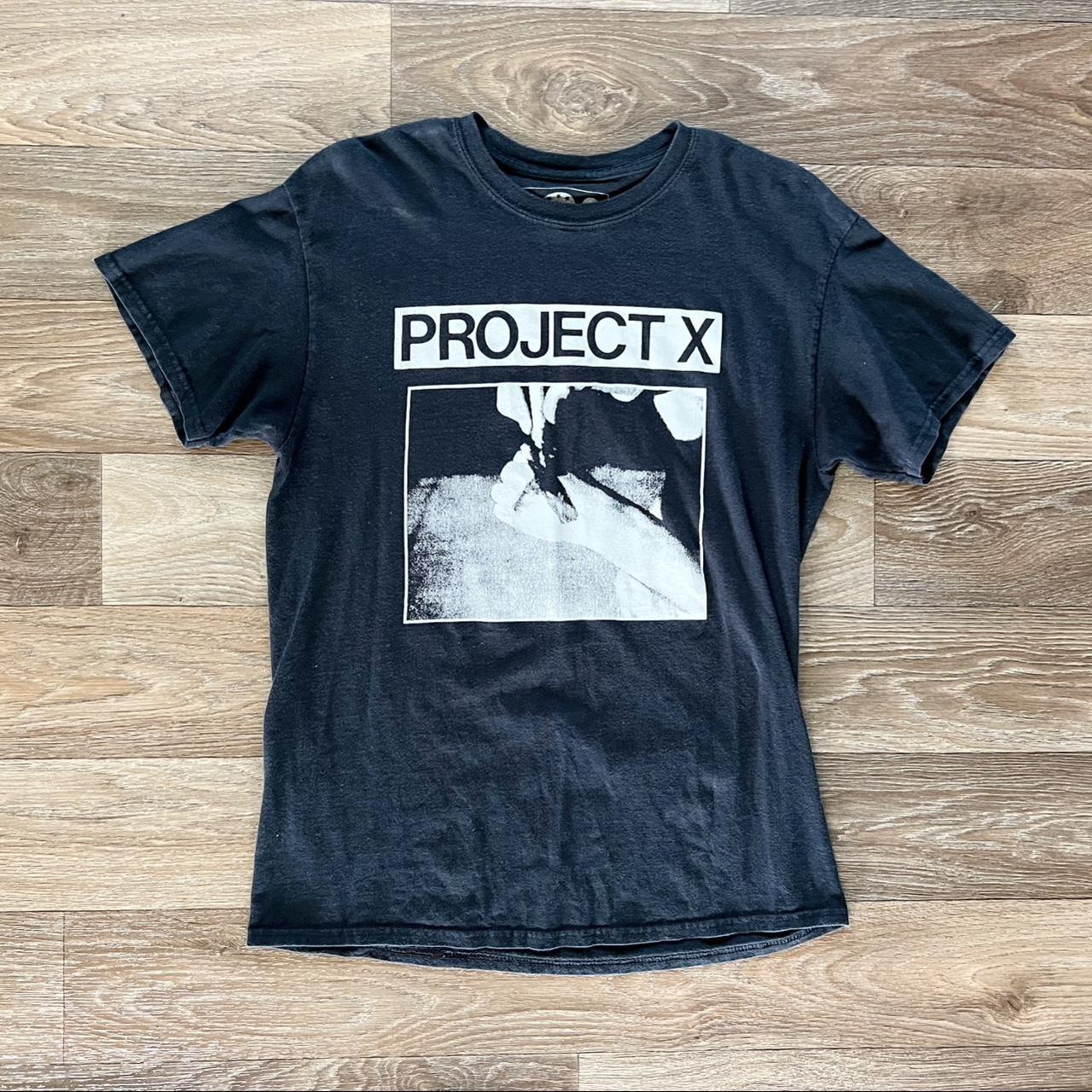 Project X double sided T-shirt! Printed on bridge... - Depop