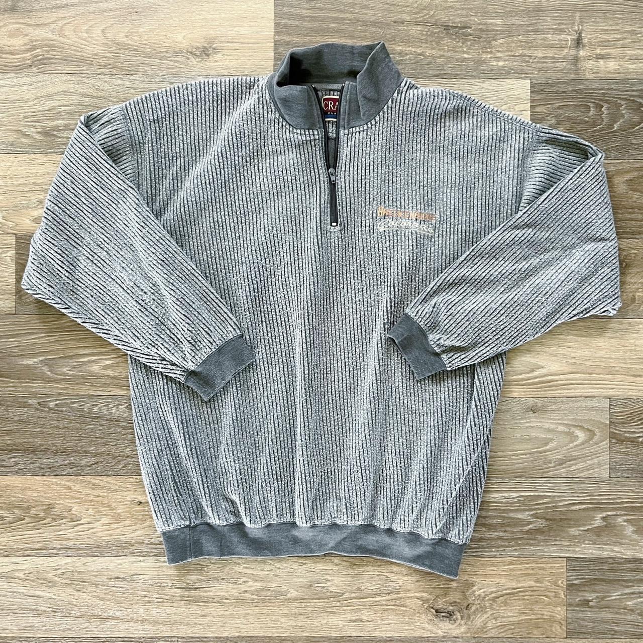 Vintage 90s Crable classics Colorado fleece ribbed... - Depop