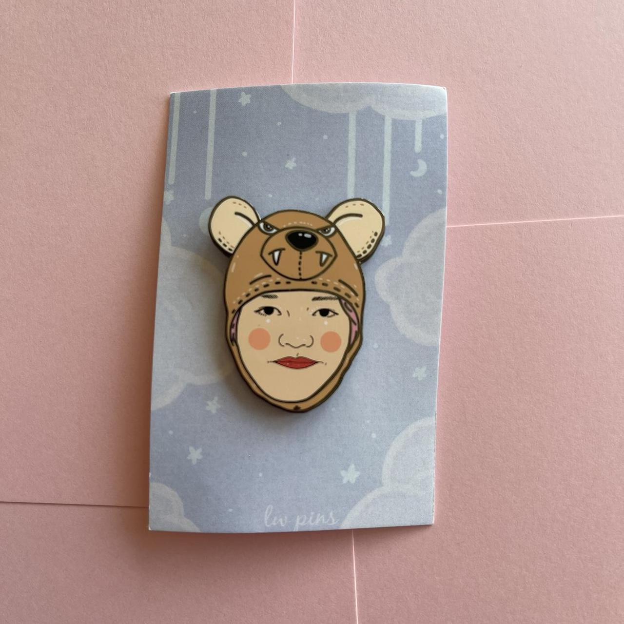 Taeyong Enamel Pin - Wolf by lw pins UK only,... - Depop
