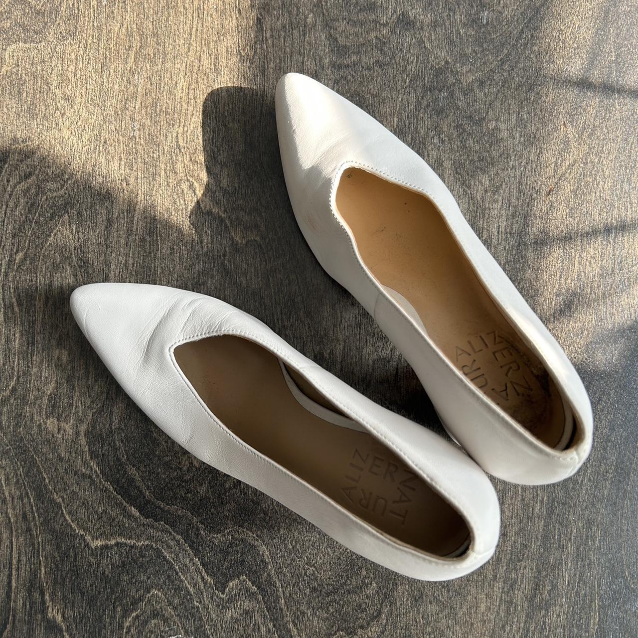 Women's White and Cream Courts | Depop