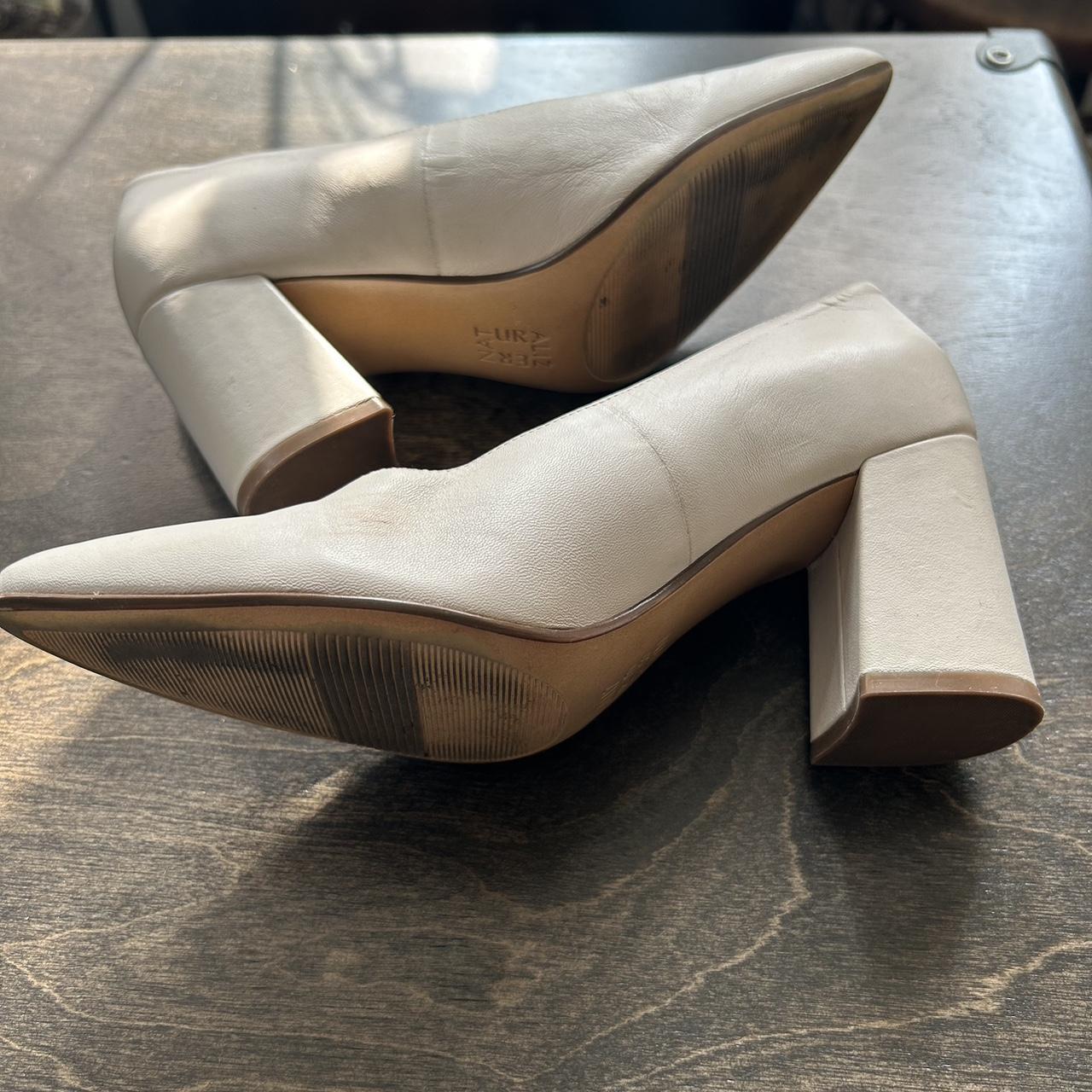 Women's White and Cream Courts | Depop