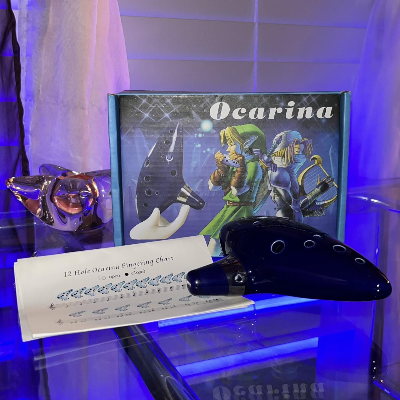 Legend of Zelda ocarina instrument (Perfect condition) - Depop