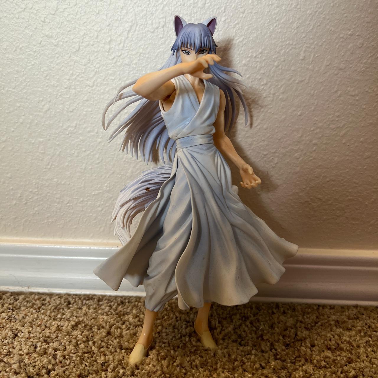 Kurama Yu Yu Hakusho figure. Few scuff marks on his... - Depop