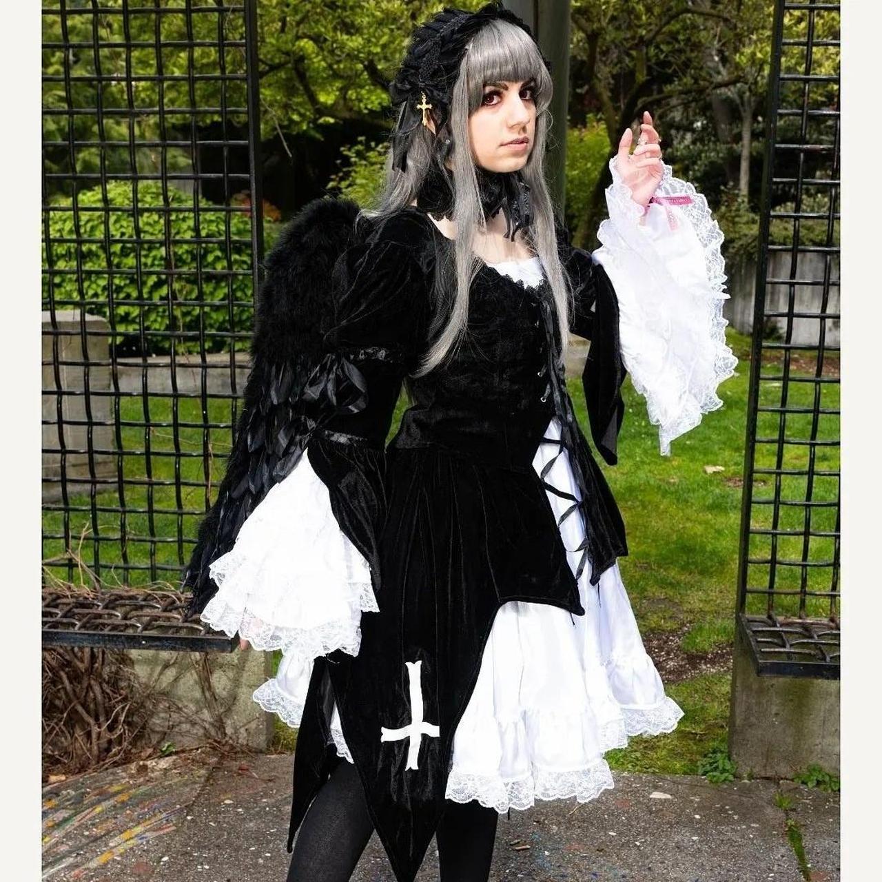 Rozen Maiden Suigintou cosplay size Medium. Worn... - Depop