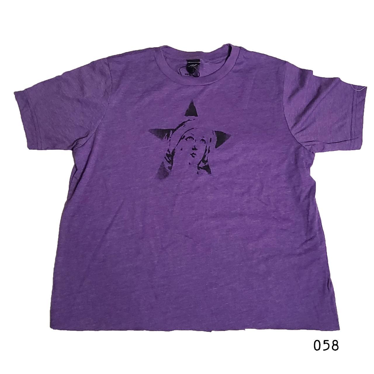 STAR MOTHER TEE Purple baby tee with our star... - Depop