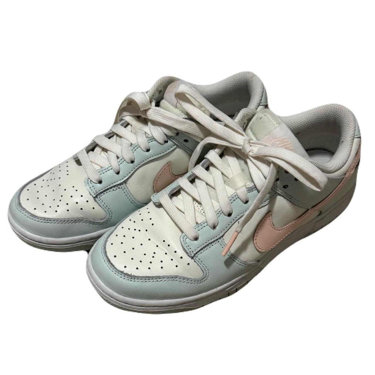 Barely Green Dunks! Super cute color way! (I will... - Depop