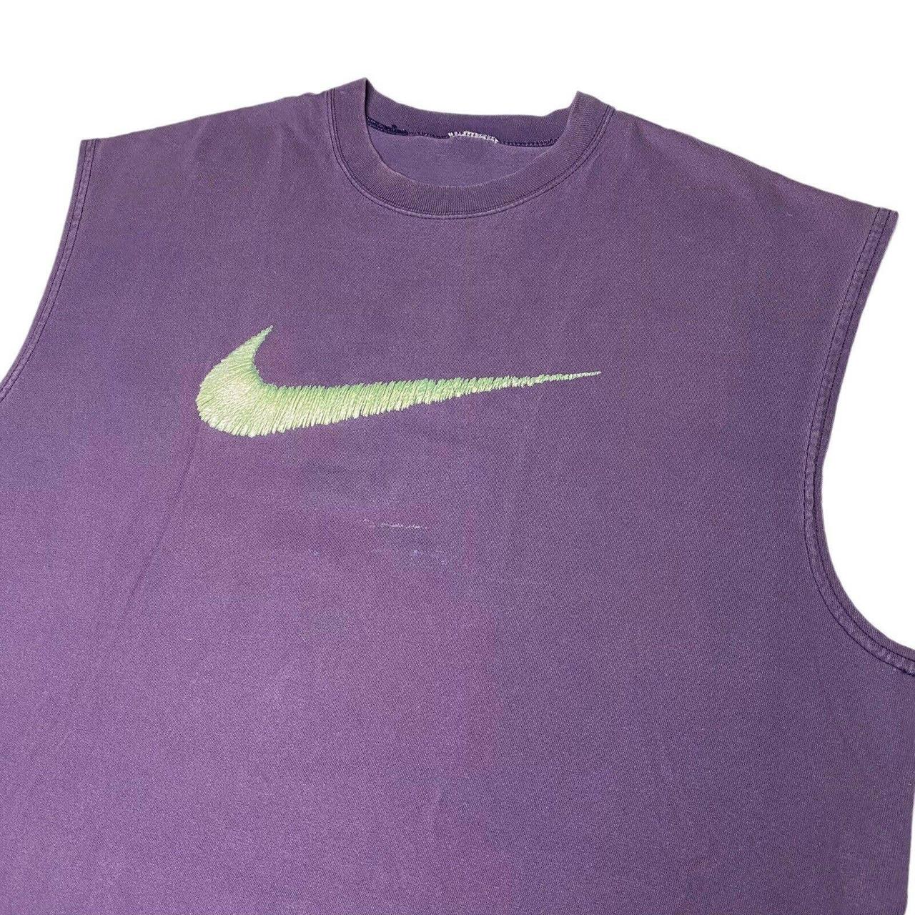 This vintage Nike tank top is in gently used... - Depop