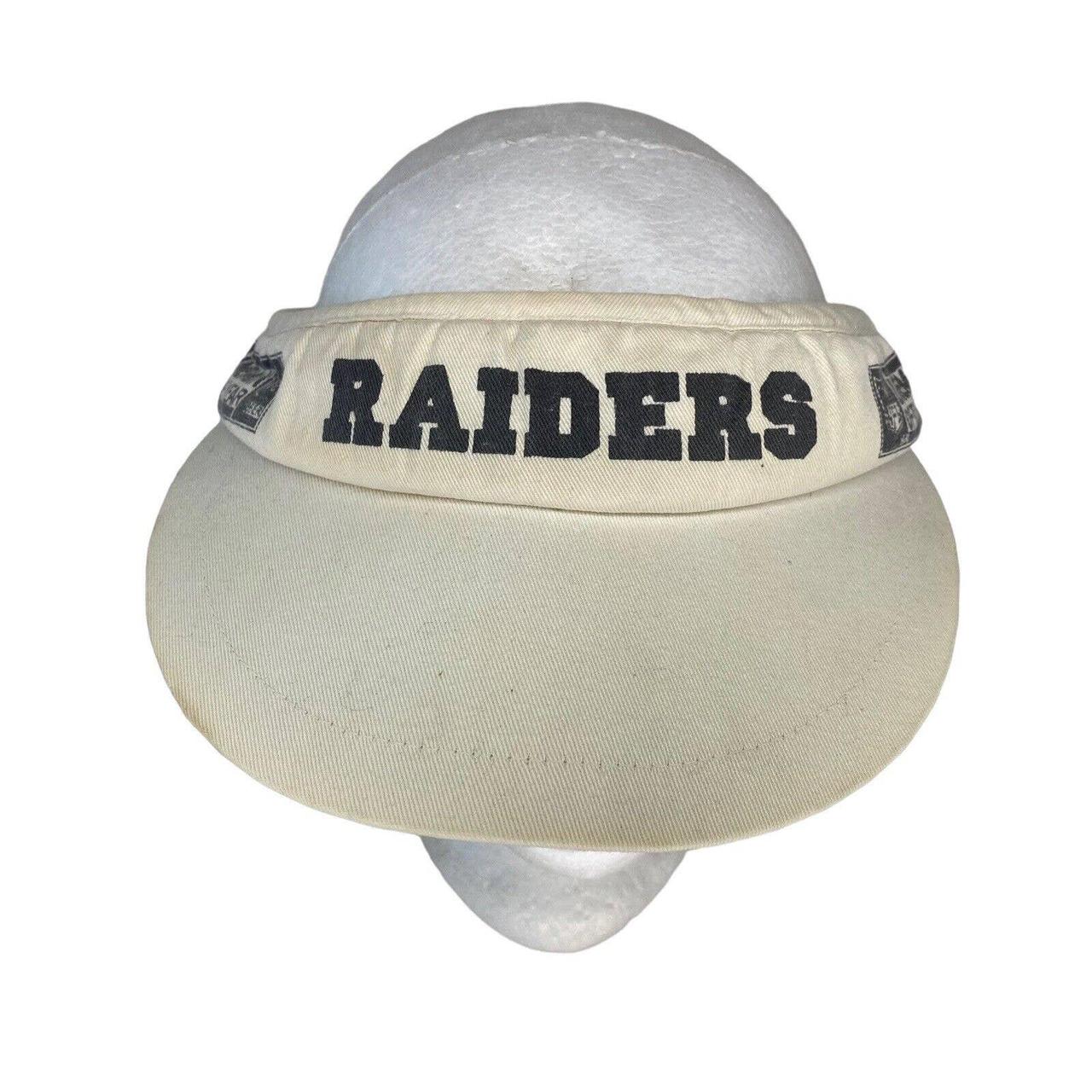 This vintage Raiders visor is in used condition. It... - Depop