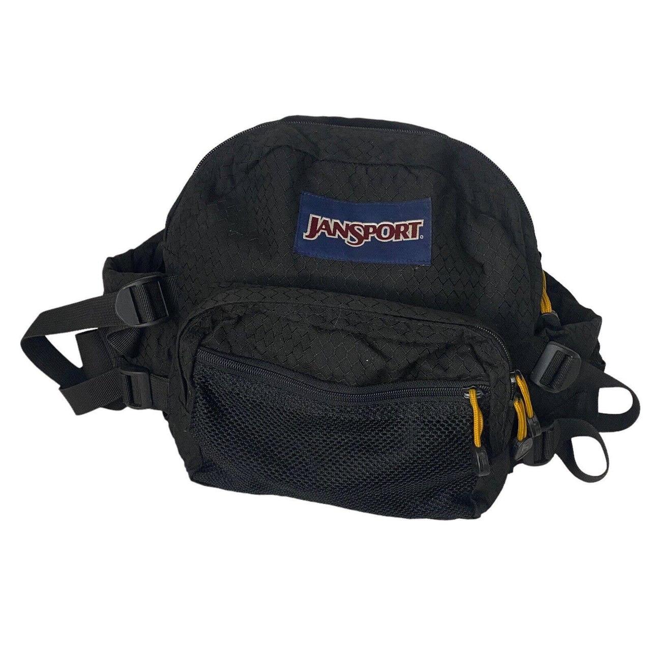 This vintage Jansport fanny pack is in gently used... - Depop