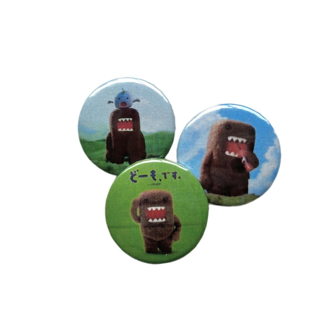 domo 7 eleven pins 1” in diameter set of 3 Handmade... - Depop
