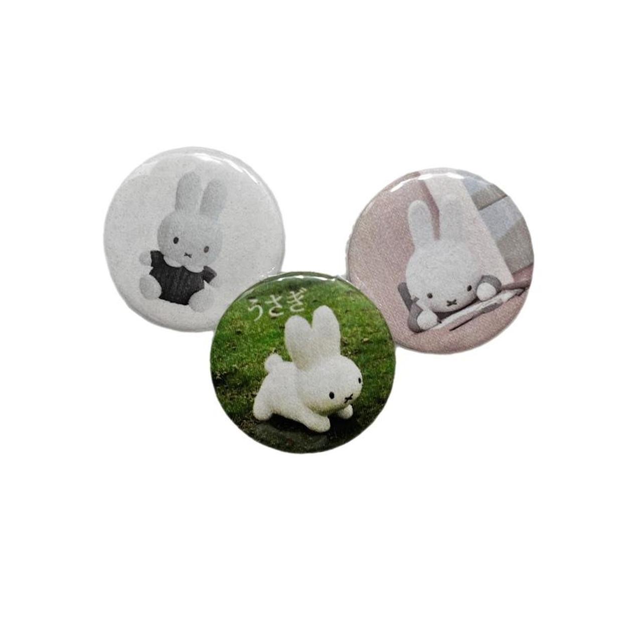 Miffy nijntje pins set of 3 1” in diameter Handmade... - Depop
