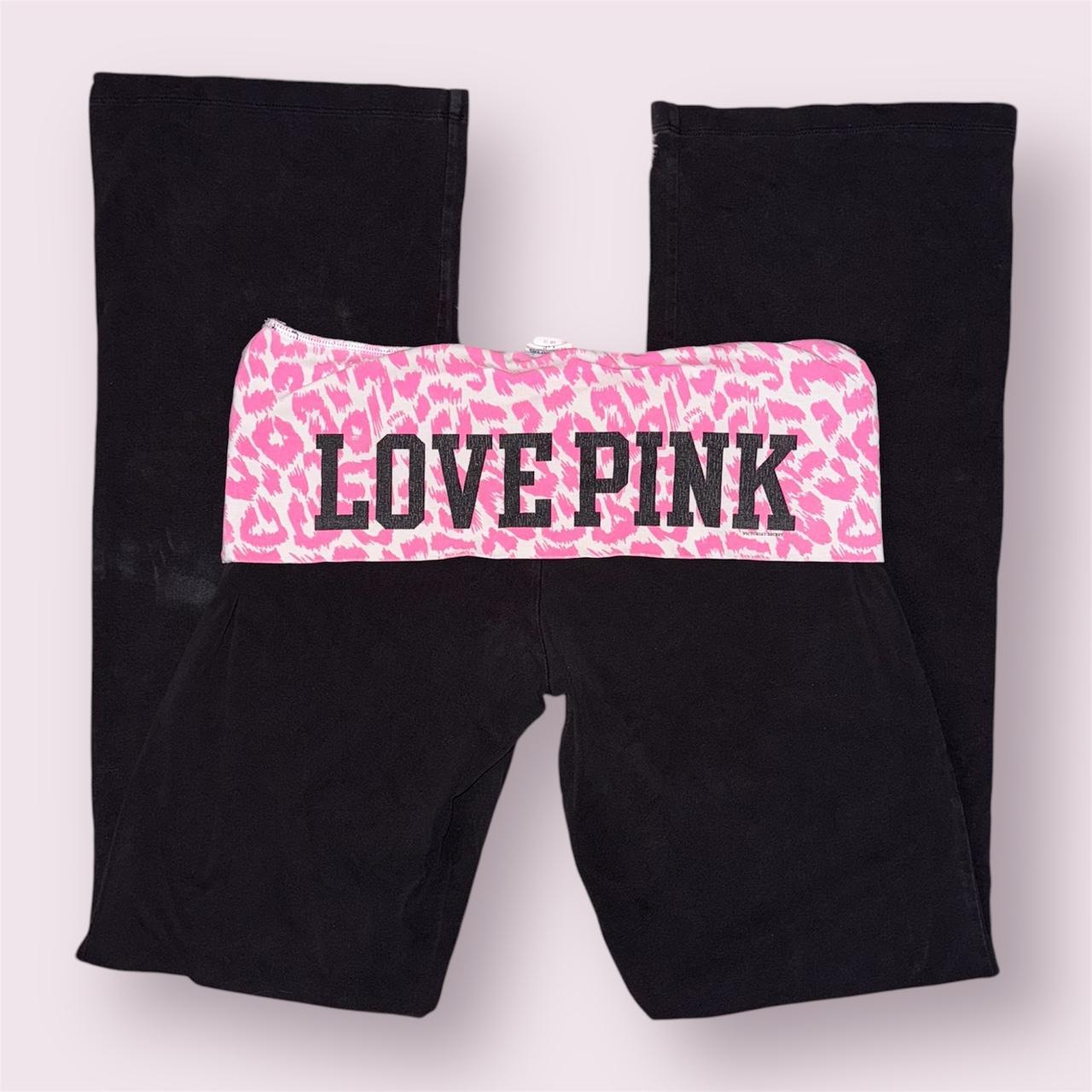 2000s vs pink mcbling leopard print yoga... | Depop