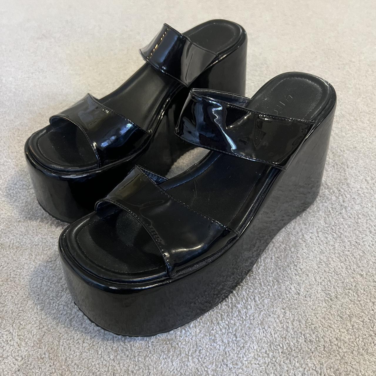 Super cute Unif platforms! Great condition, only... - Depop
