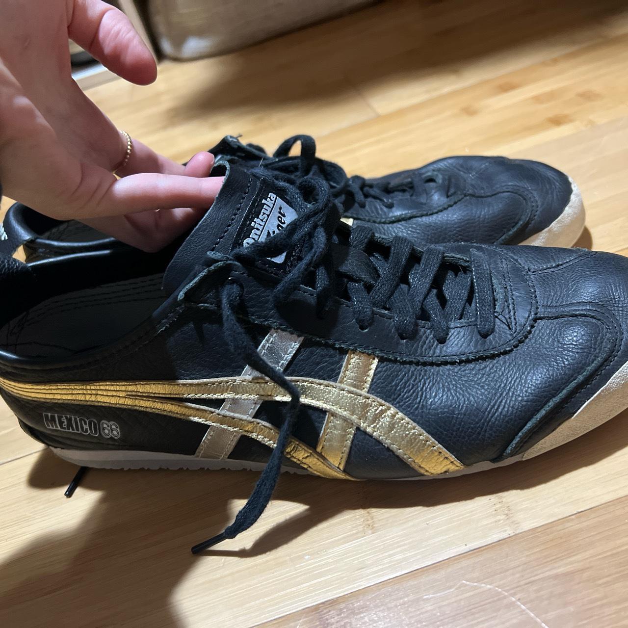 Great condition Mexico 66 gold and silver onitsuka... - Depop