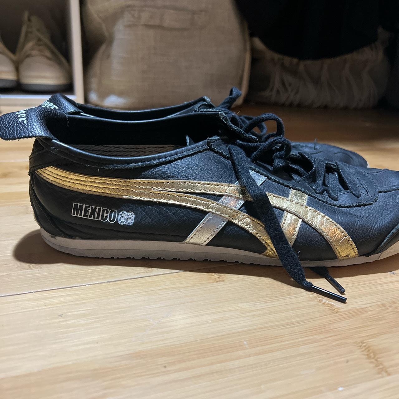 Great condition Mexico 66 gold and silver onitsuka... - Depop